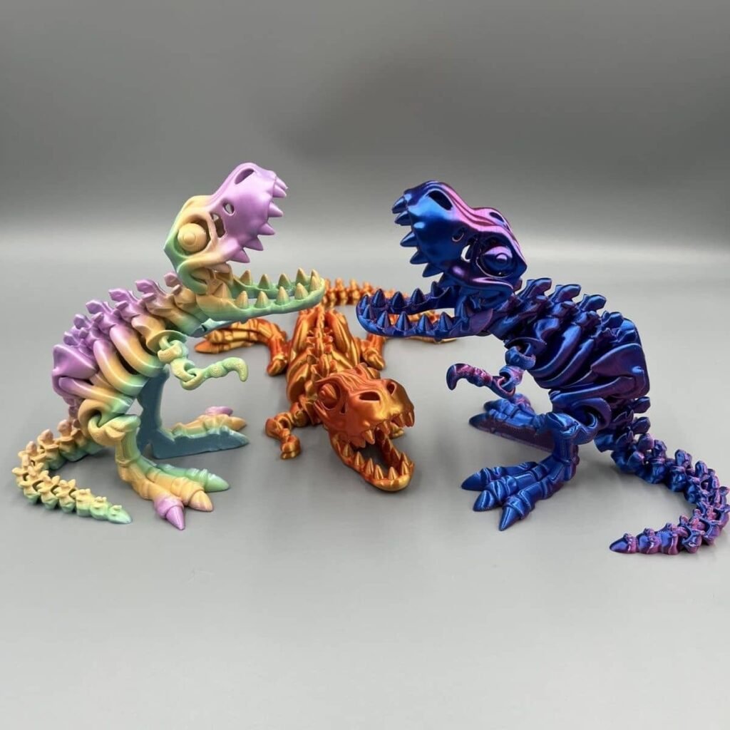 Articulated Flexible 3D Printed Dinosaur - One-Stop Toys Wholesale ...